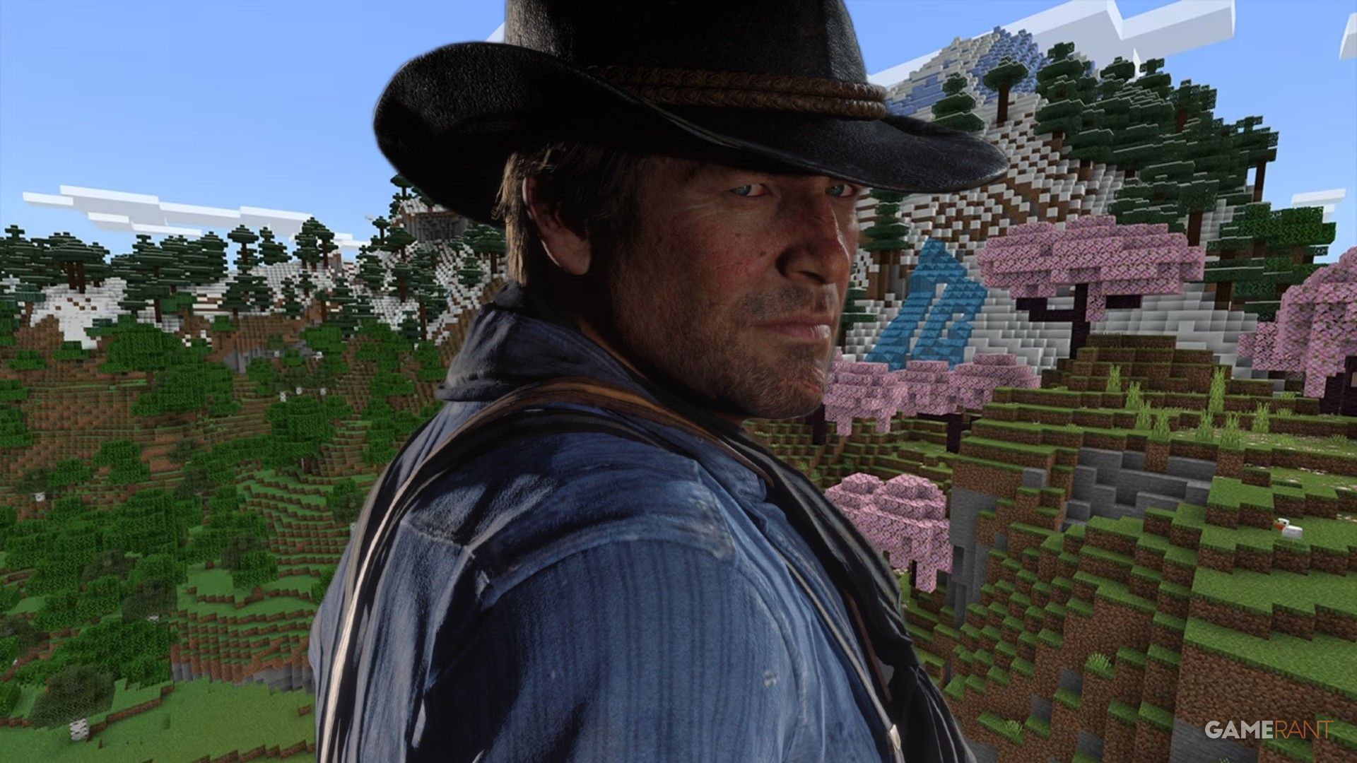 Minecraft player recreates Armadillo in Red Dead Redemption 2