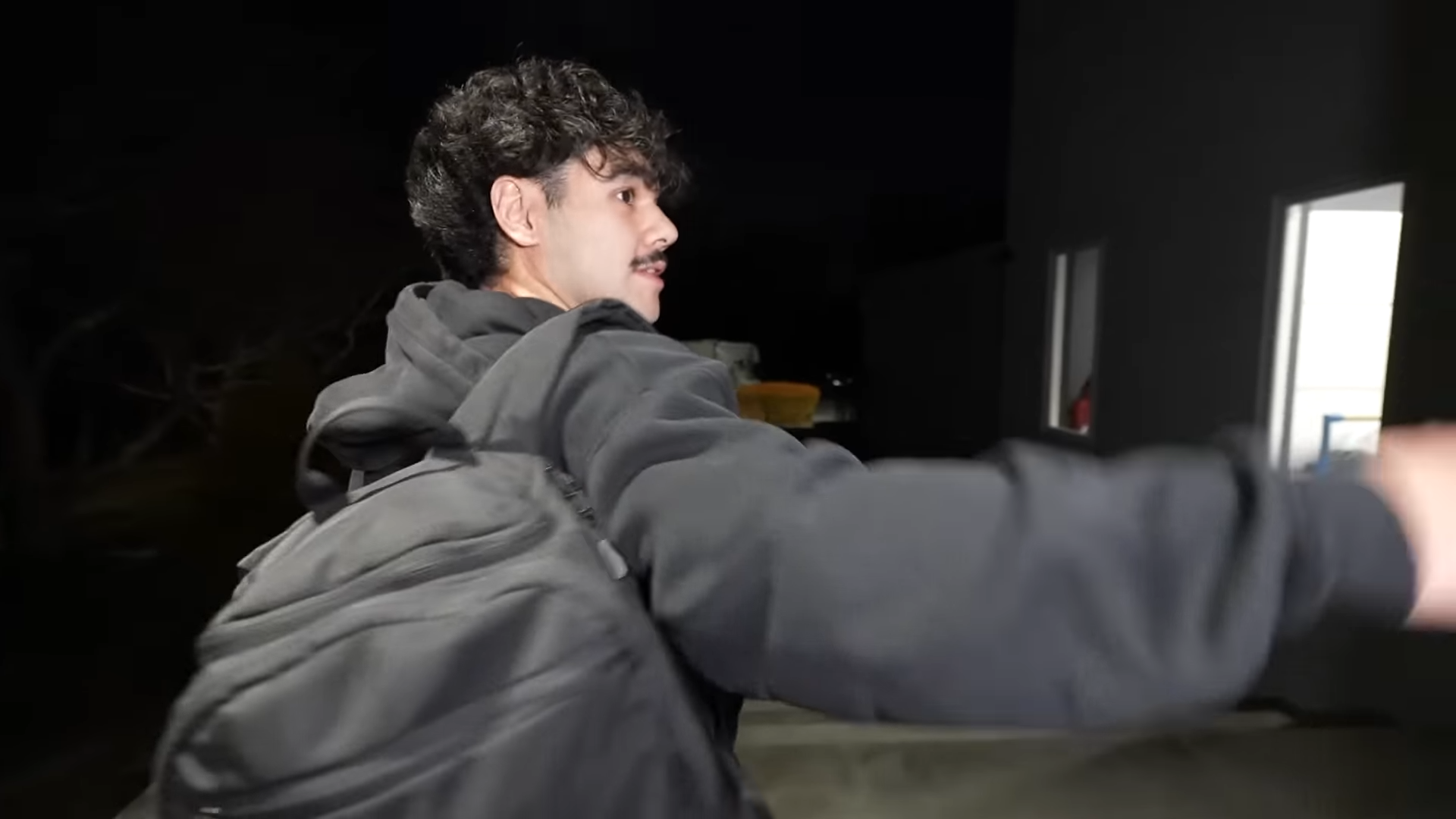 We kicked a fan out of our house