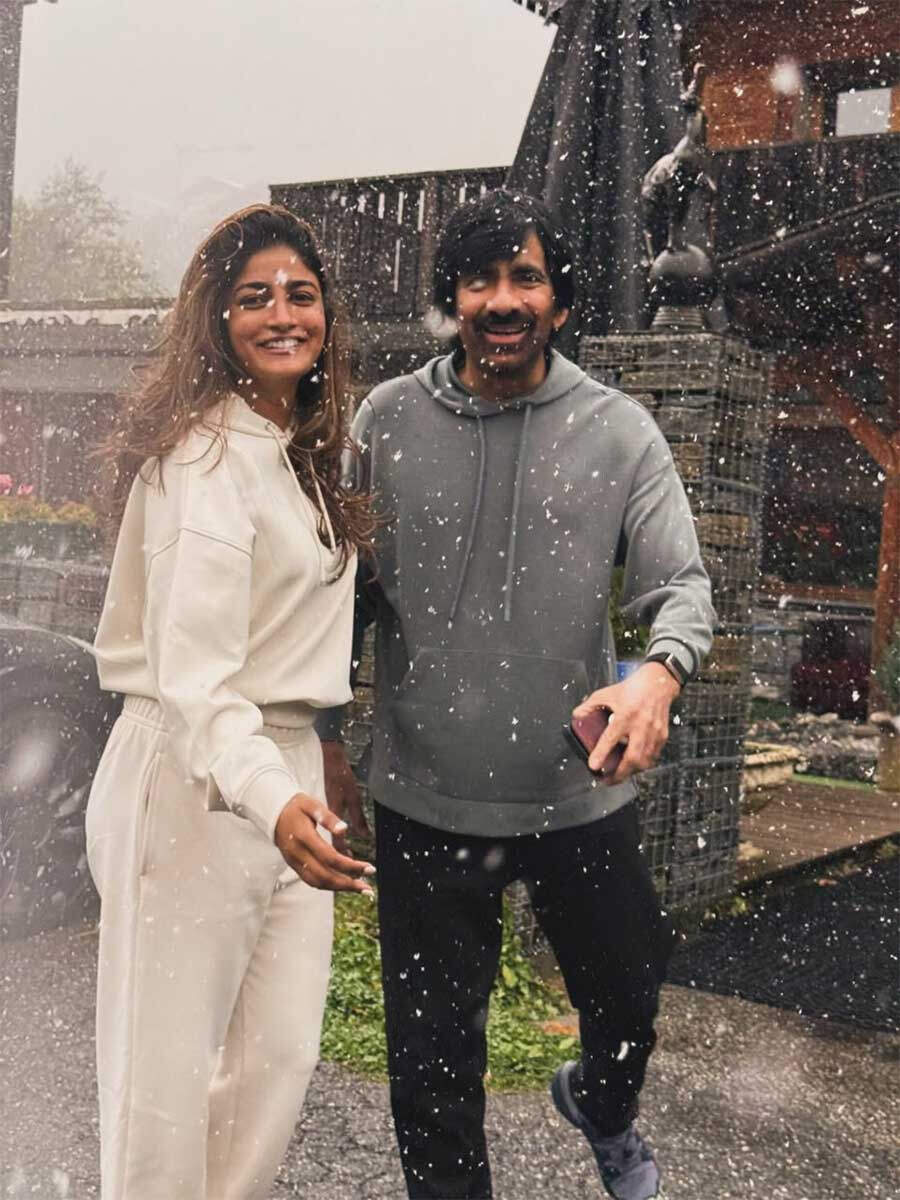 Dimple Hayathi shares BTS pics of Addham Mundhu, says working with Ravi ...