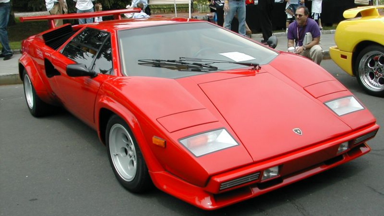 Lamborghini Countach monster truck stuffed with small-block Chevy V8 ...