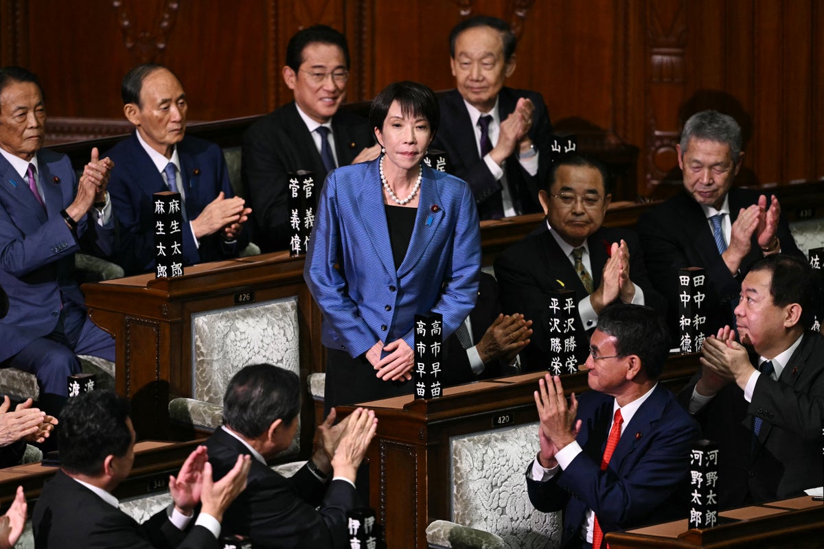 Japan’s Sanae Takaichi calls snap election next month