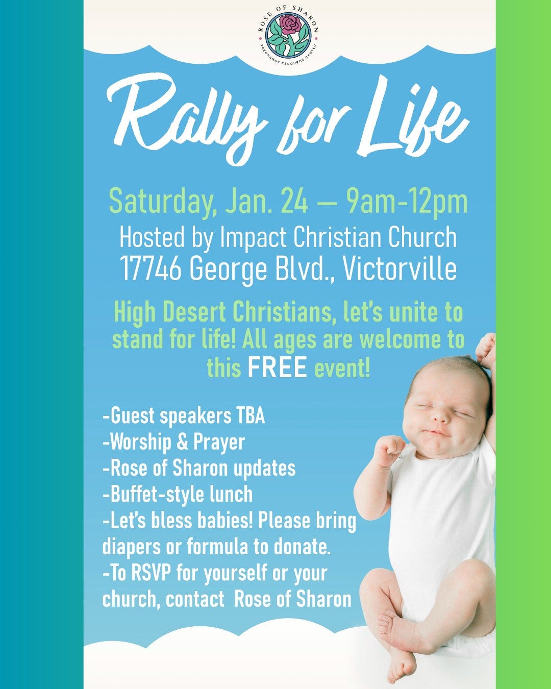 Rally for Life event in Victorville focuses on protecting the unborn