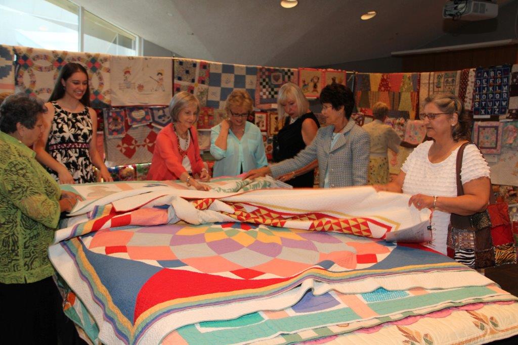 Storing antique quilts safely