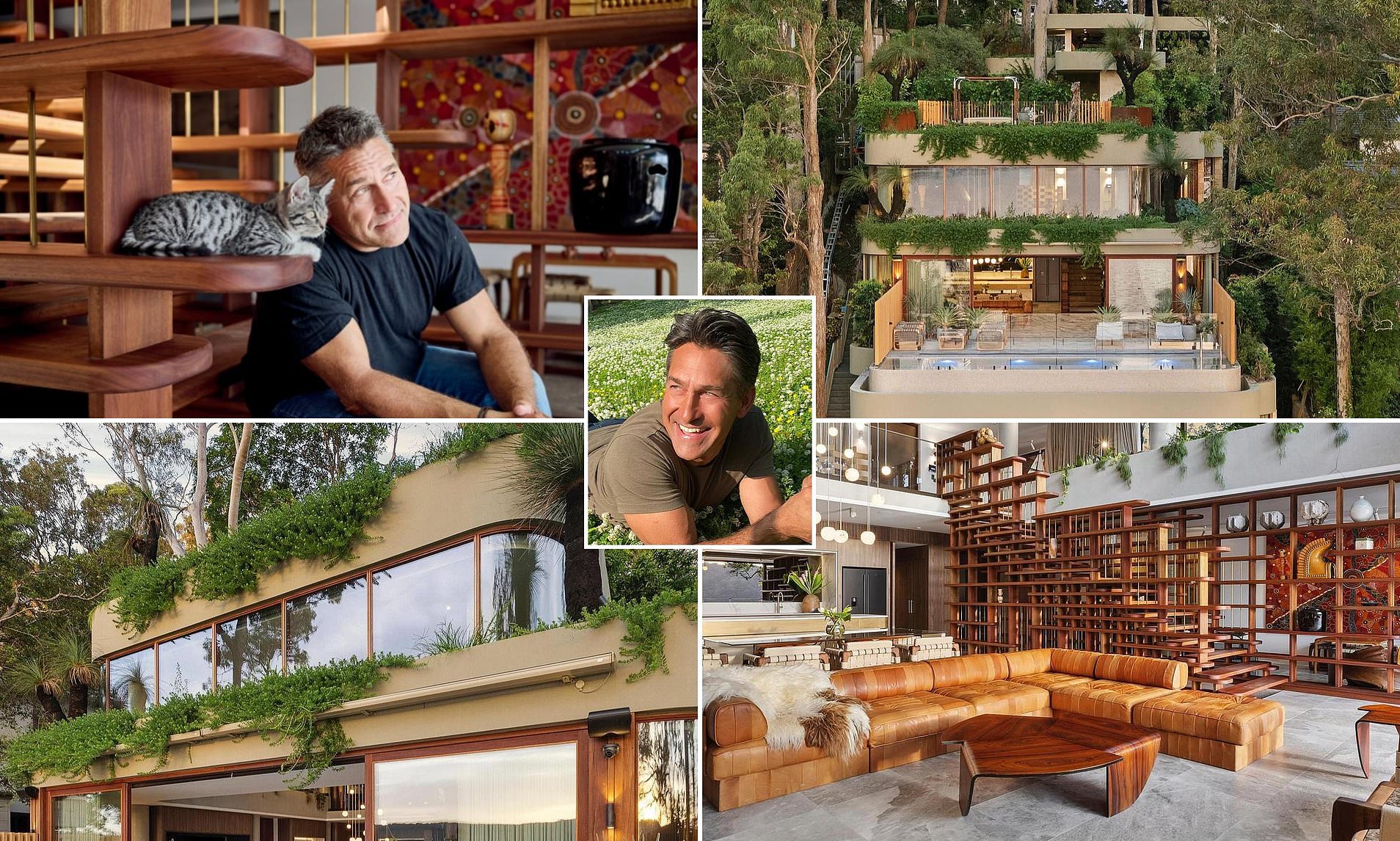 Inside Jamie Durie's Avalon Beach mega mansion as he puts it on the ...