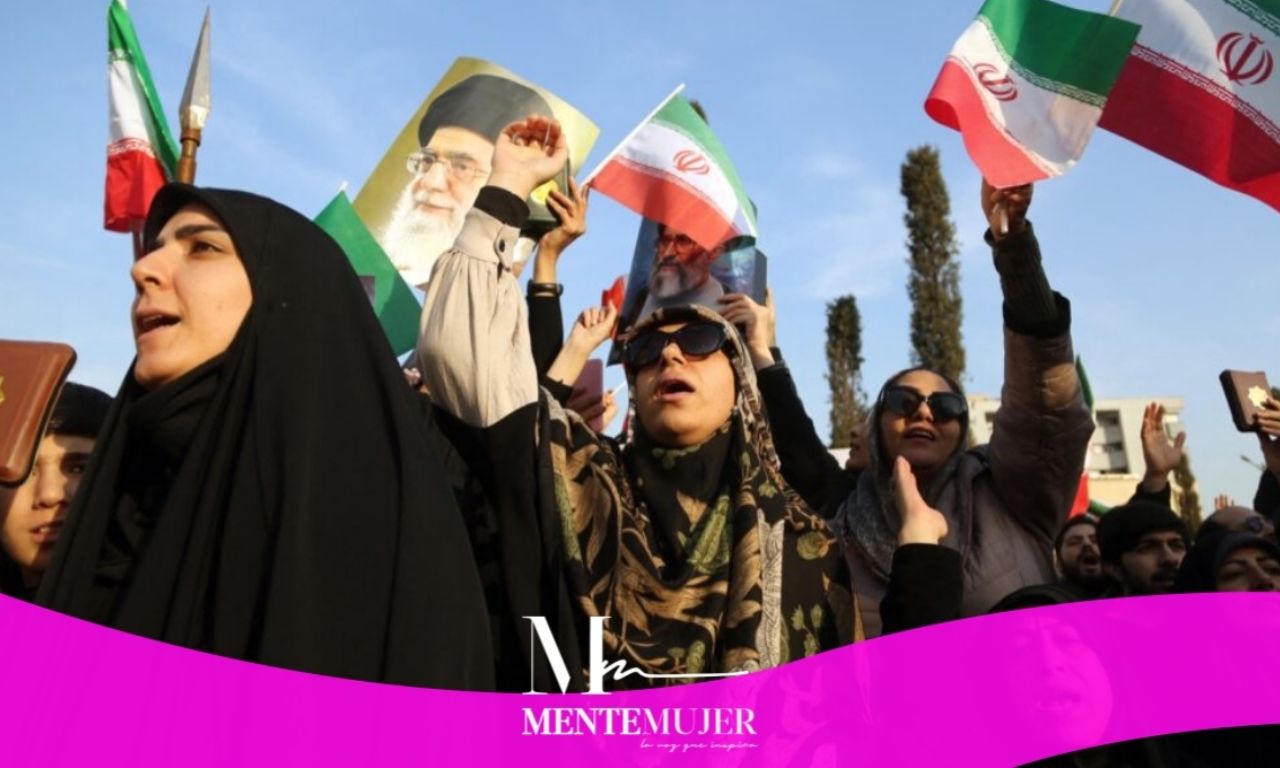 Iraníes se quitan el velo islámico