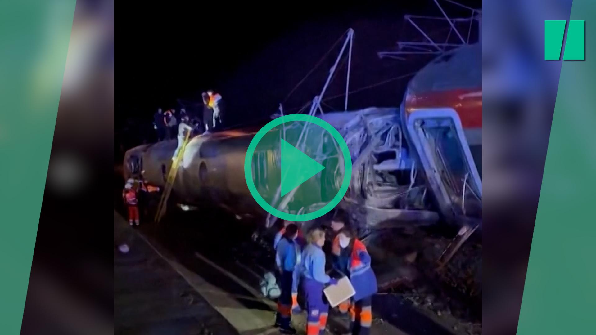 En Espagne, un accident entre deux trains fait au moins 39 morts