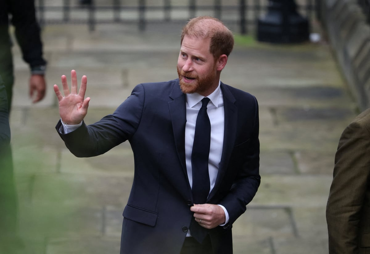 Harry arrives at High Court for start of celebrity privacy trial