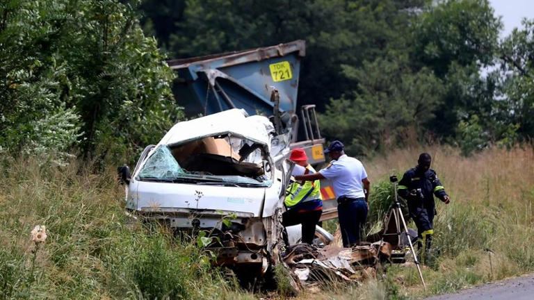 Taxi driver charged after horror school transport crash kills 12 learners