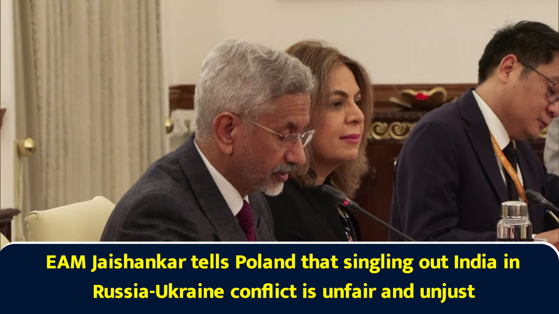 EAM Jaishankar tells Poland that singling out India in Russia-Ukraine ...