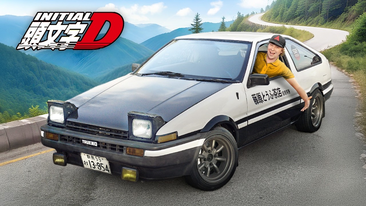 This is what Initial D cars are like in real life