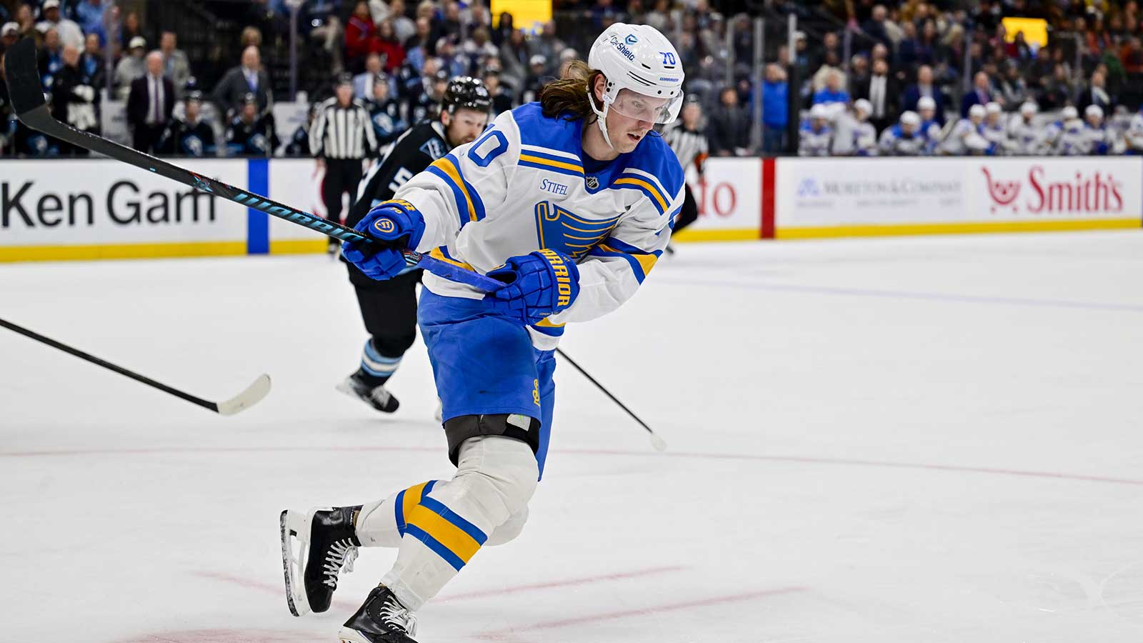 Blues’ Oscar Sundqvist avoids worst-case scenario after scary injury vs ...