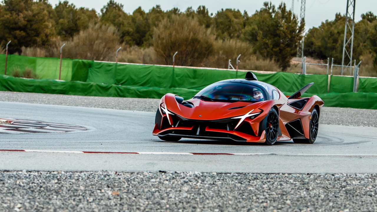 Apollo EVO is a wild skeleton supercar packing a screaming 6.3L V12