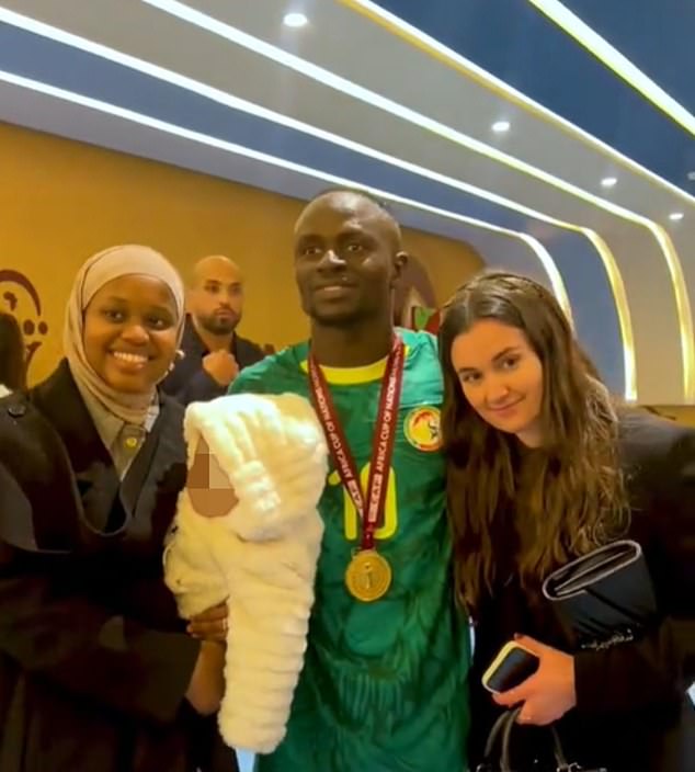 Sadio Mane, 33, celebrates Senegal's AFCON win with his 20-year-old ...