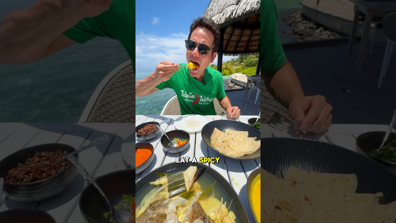 Testing spice tolerance against traditional Maldivian flavors