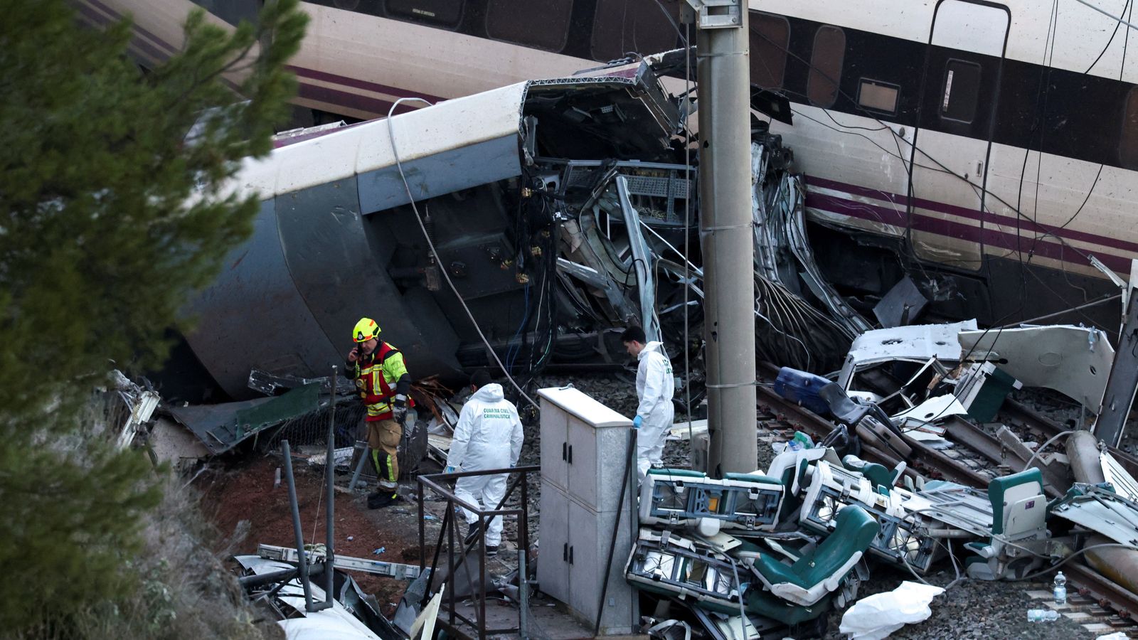 Spain train crash: What we know about the fatal derailment so far