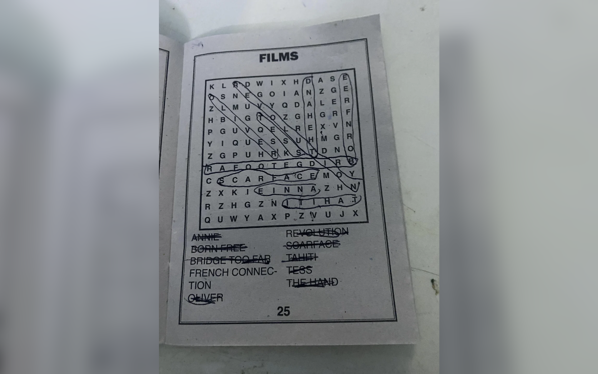 Man struggles with simple word search, then has infuriating realization