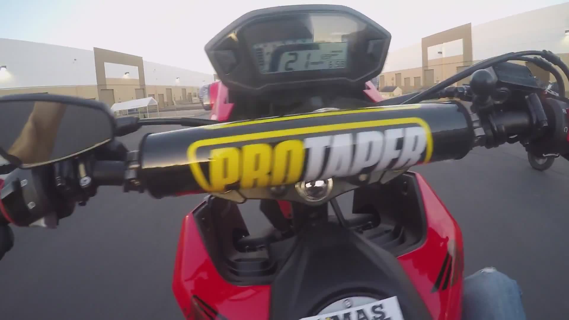 Failed stunt leads to crash and equipment damage