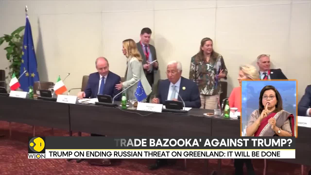 EU eyes 'trade bazooka' to blast Trump's Greenland tariffs