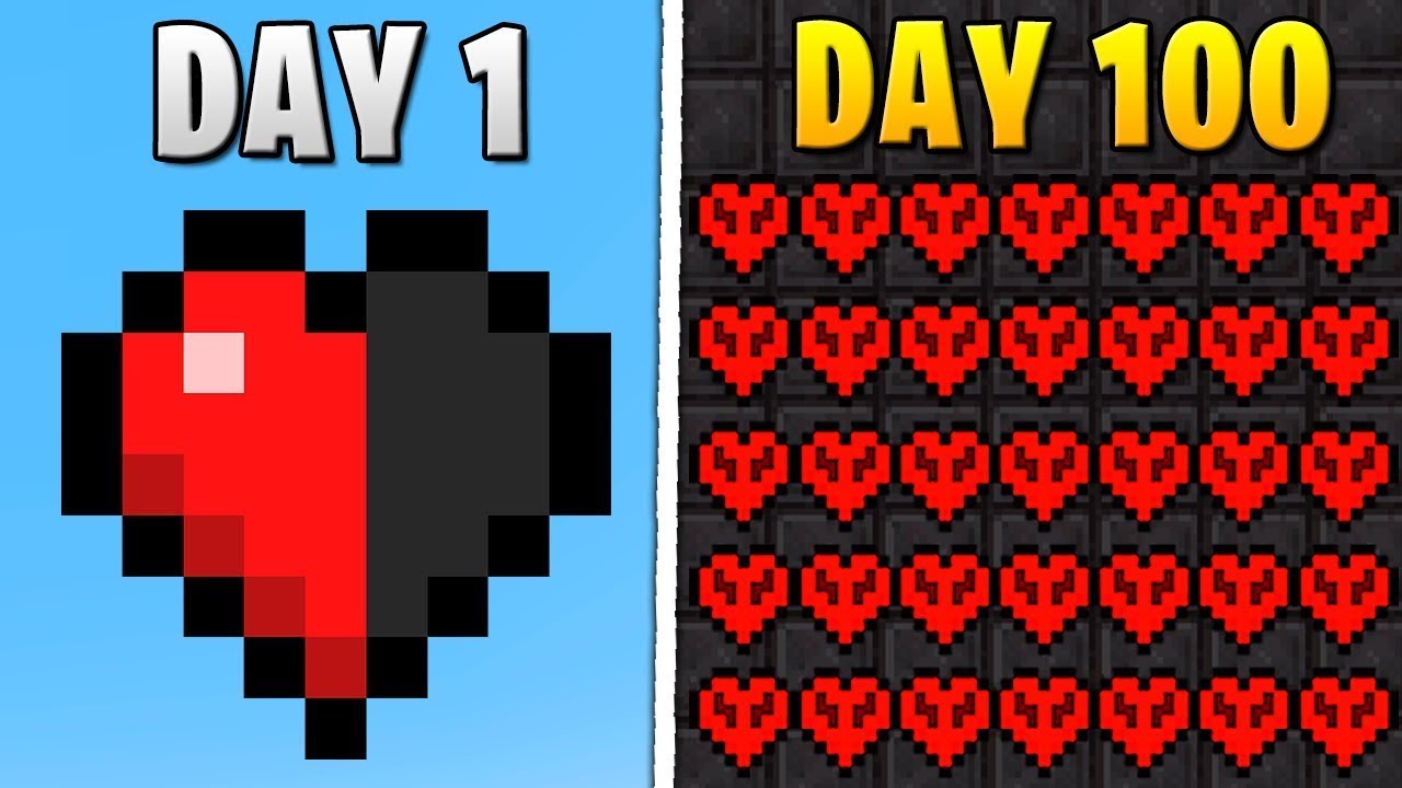 100 days, but your health multiplies every day in Minecraft