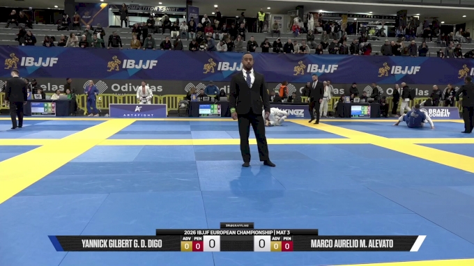 Marco Aurelio M Alevato vs Yannick Gilbert G D Digo 2026 European Jiu ...