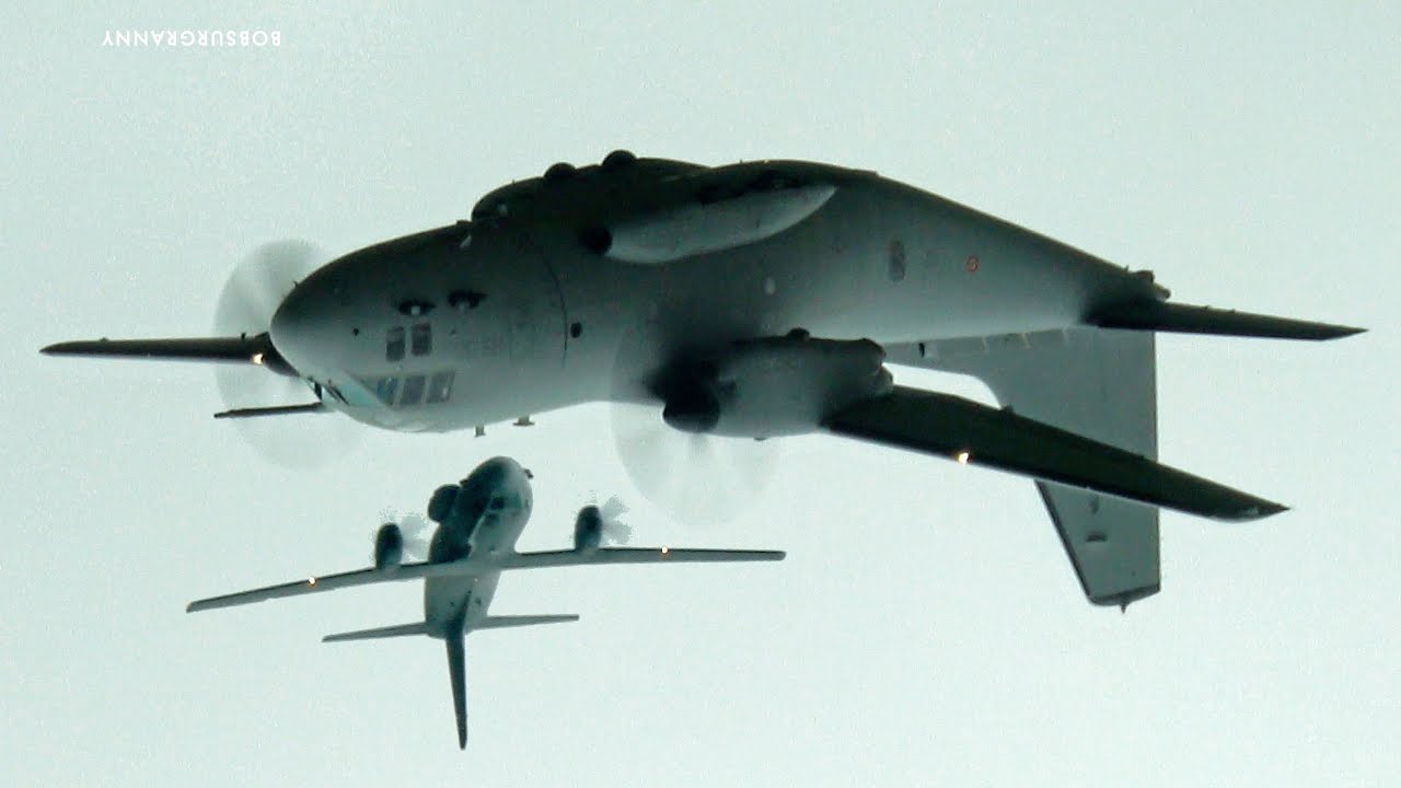 The barrel rolls that made a transport plane look agile