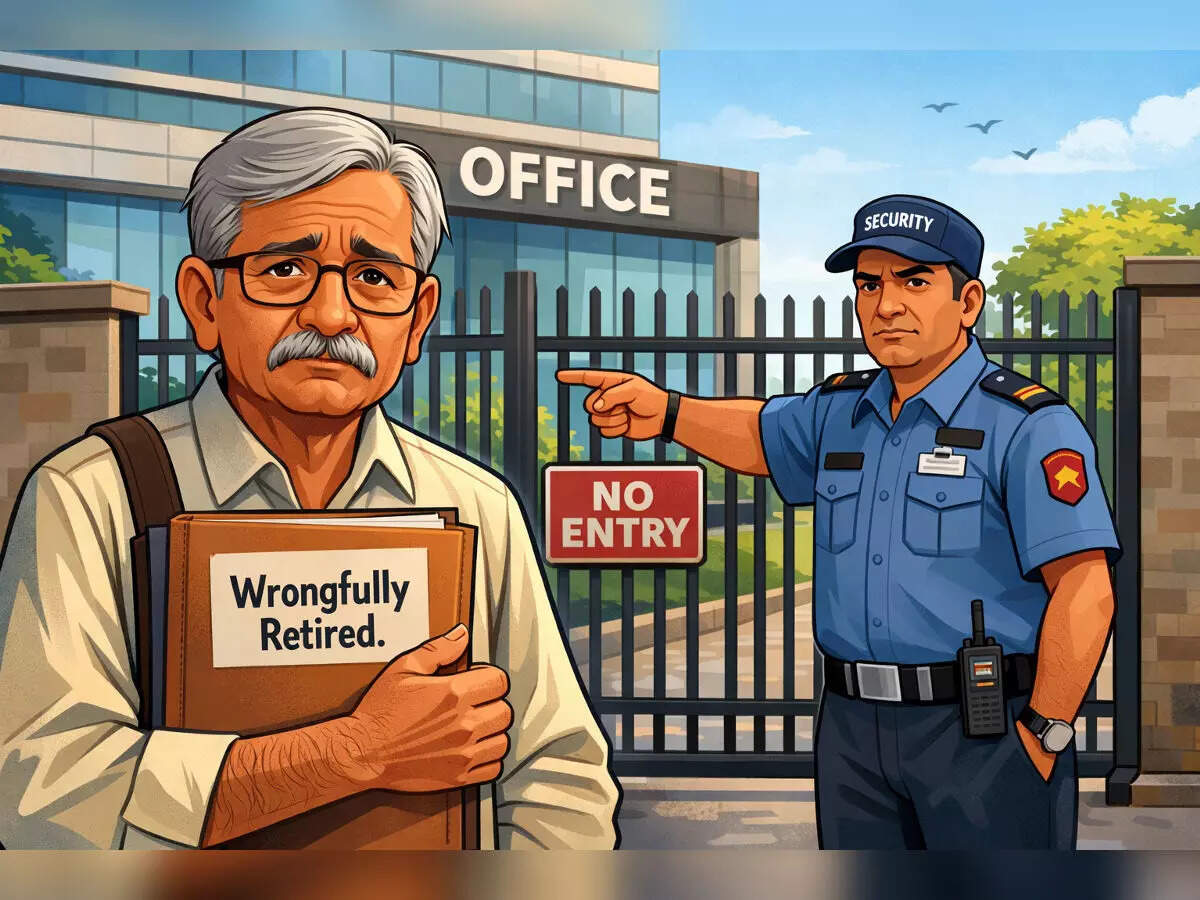Wrongfully retired at 58: Employee fights back and wins case as HC restores his job and full ...