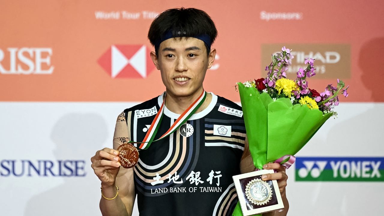 Taiwanese badminton player Lin Chun-yi wins Super 750 India Open