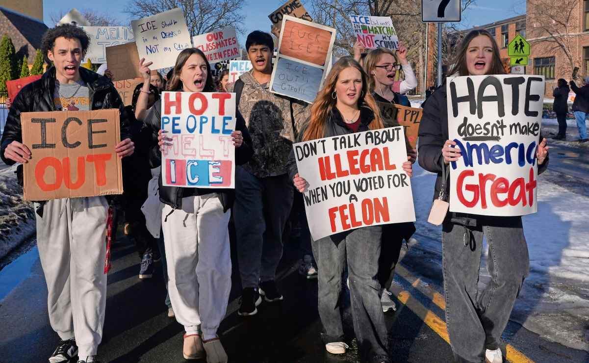Convocan a huelga general en Minneapolis contra las redadas migratorias ...
