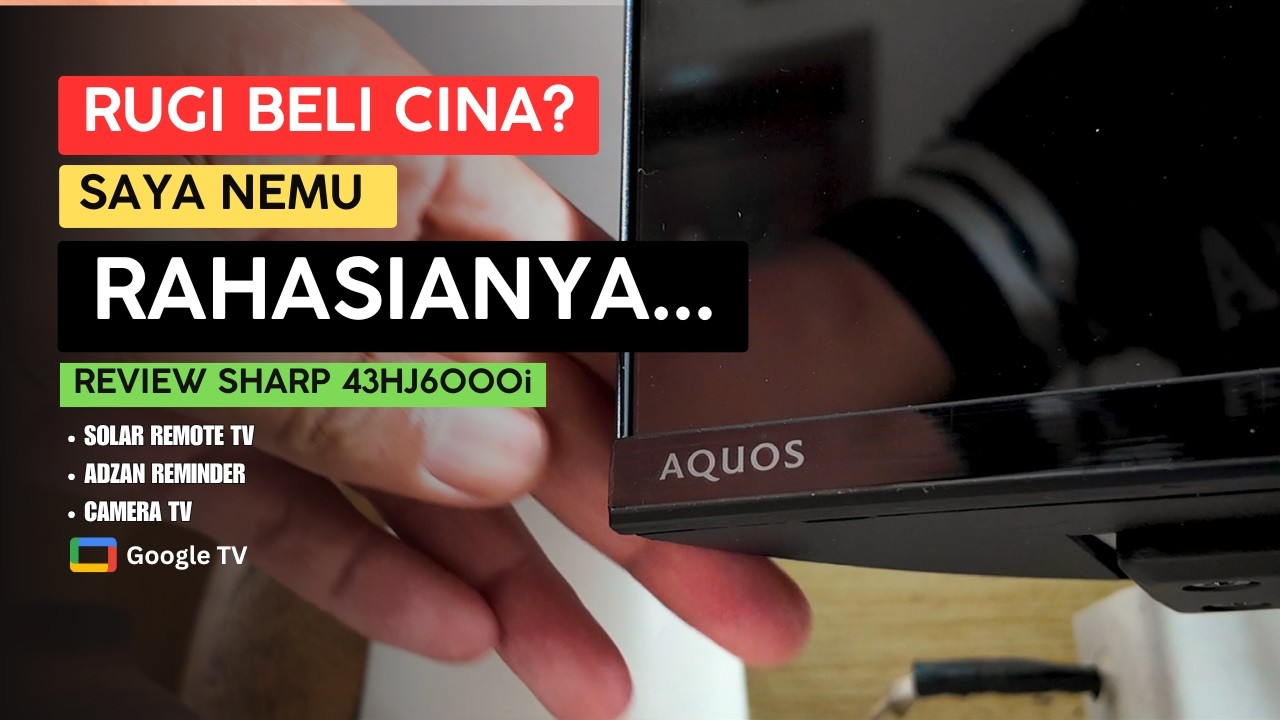 Sharp 4T-C43HJ6000i: Fitur ‘Nakal’ yang Bikin TV Cina Ini Beda dari ...