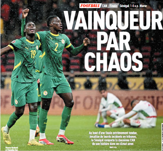 Revue de presse : Dro Fernandez au PSG et le Sénégal remporte la CAN
