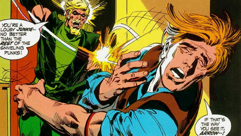 Canon events: Speedy's heroic evolution only came after he hit rock bottom