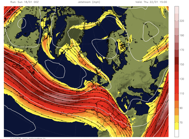 UK weather: Britain braces for impact from battering-ram jet stream ...