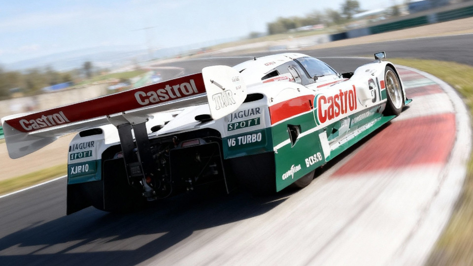 Der brutale Sound von Zak Browns Twin-Turbo Jaguar XJR-10