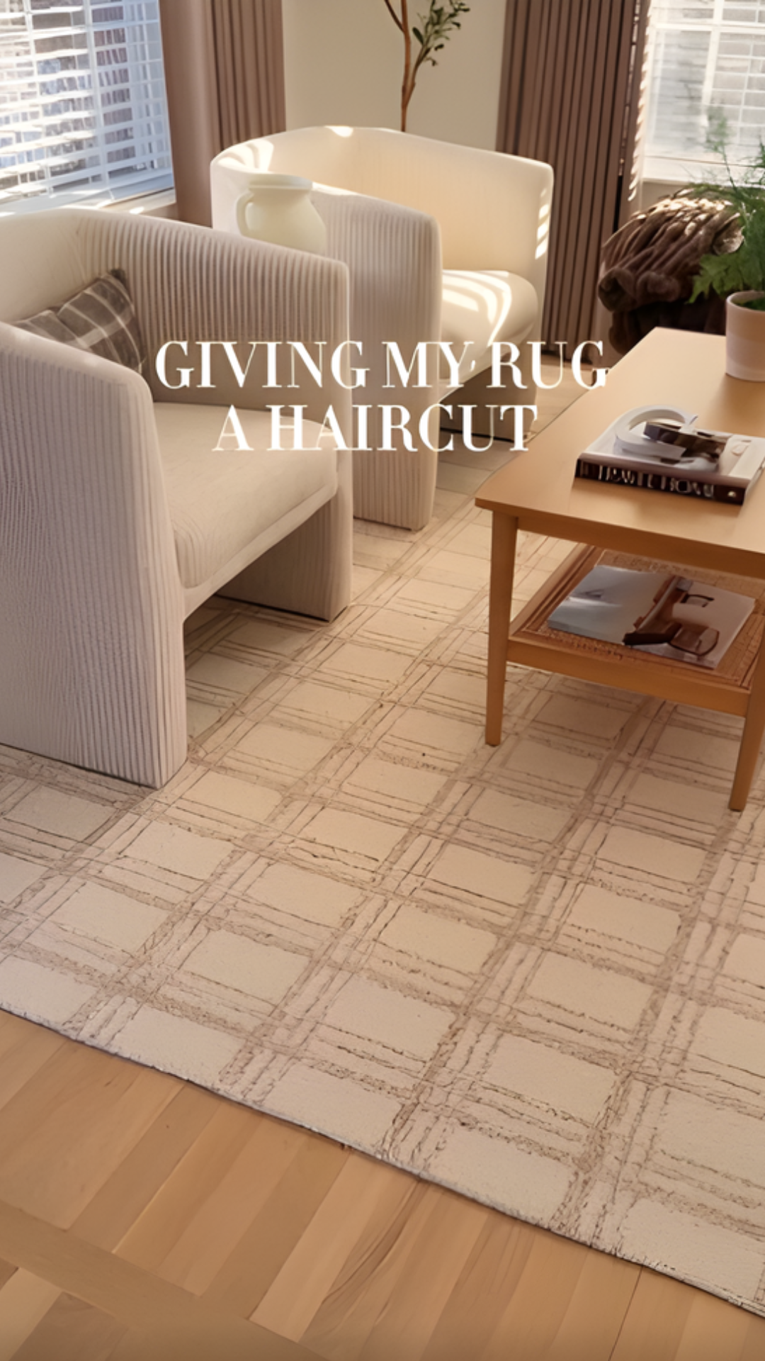Easy hack to keep your rugs looking fresh