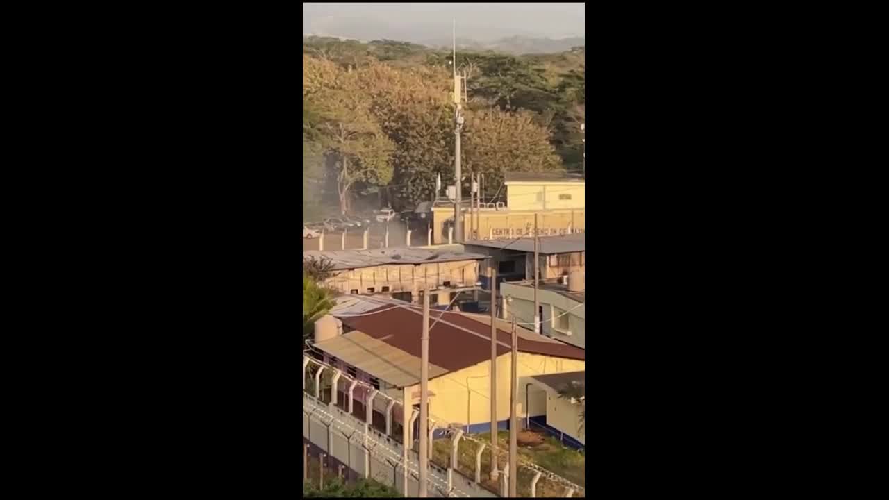 Scene where Guatemalan inmates took over prison holding dozens hostage ...