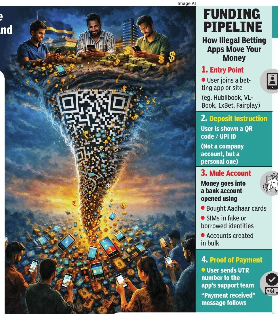 Inside illegal betting apps: Curacao licences, mule accounts and ...