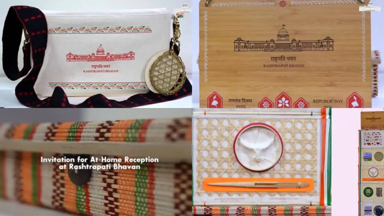 Republic Day 2026: President's 'At Home' invite showcases sustainable ...