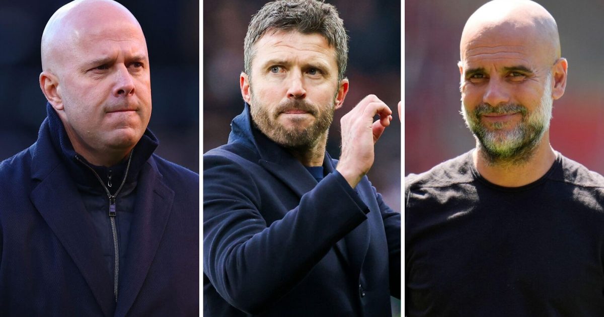 Slot, Carrick, Guardiola among 10 PL managers likely to leave their ...