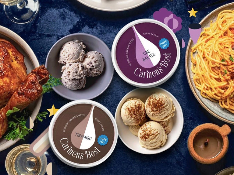 New eats: Carmen's Best launches ube halaya, tiramisu ice cream