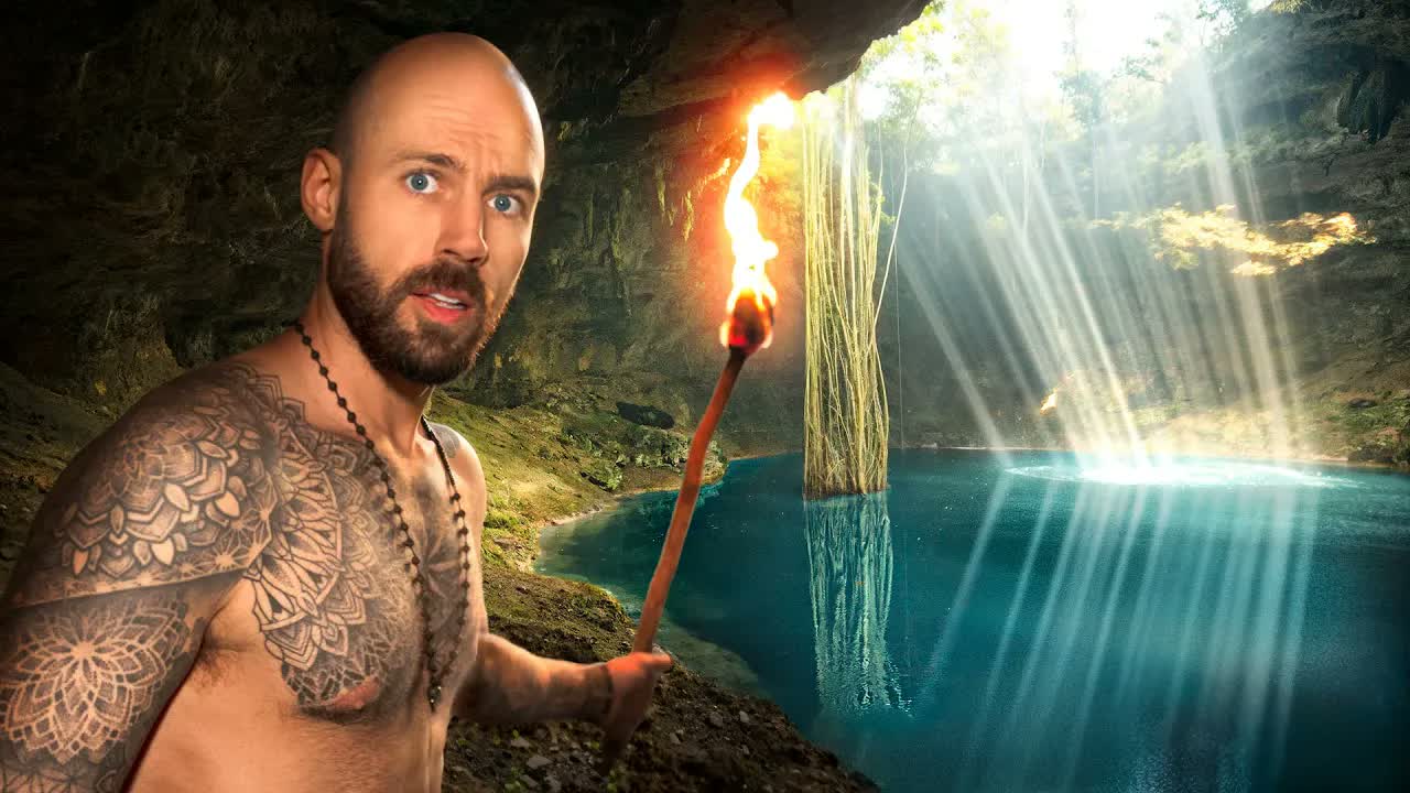 Spending a night in the Mayan underworld deep beneath the jungle