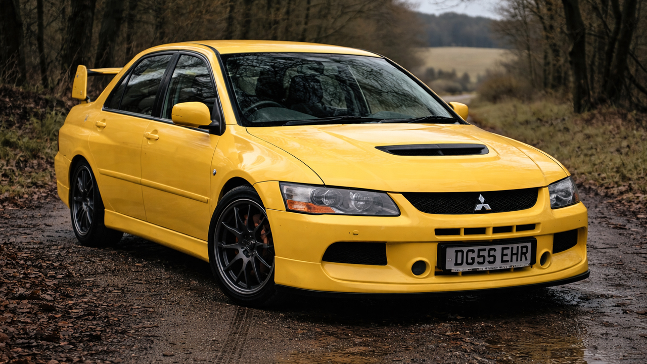 We bought a James May-spec Evo VIII