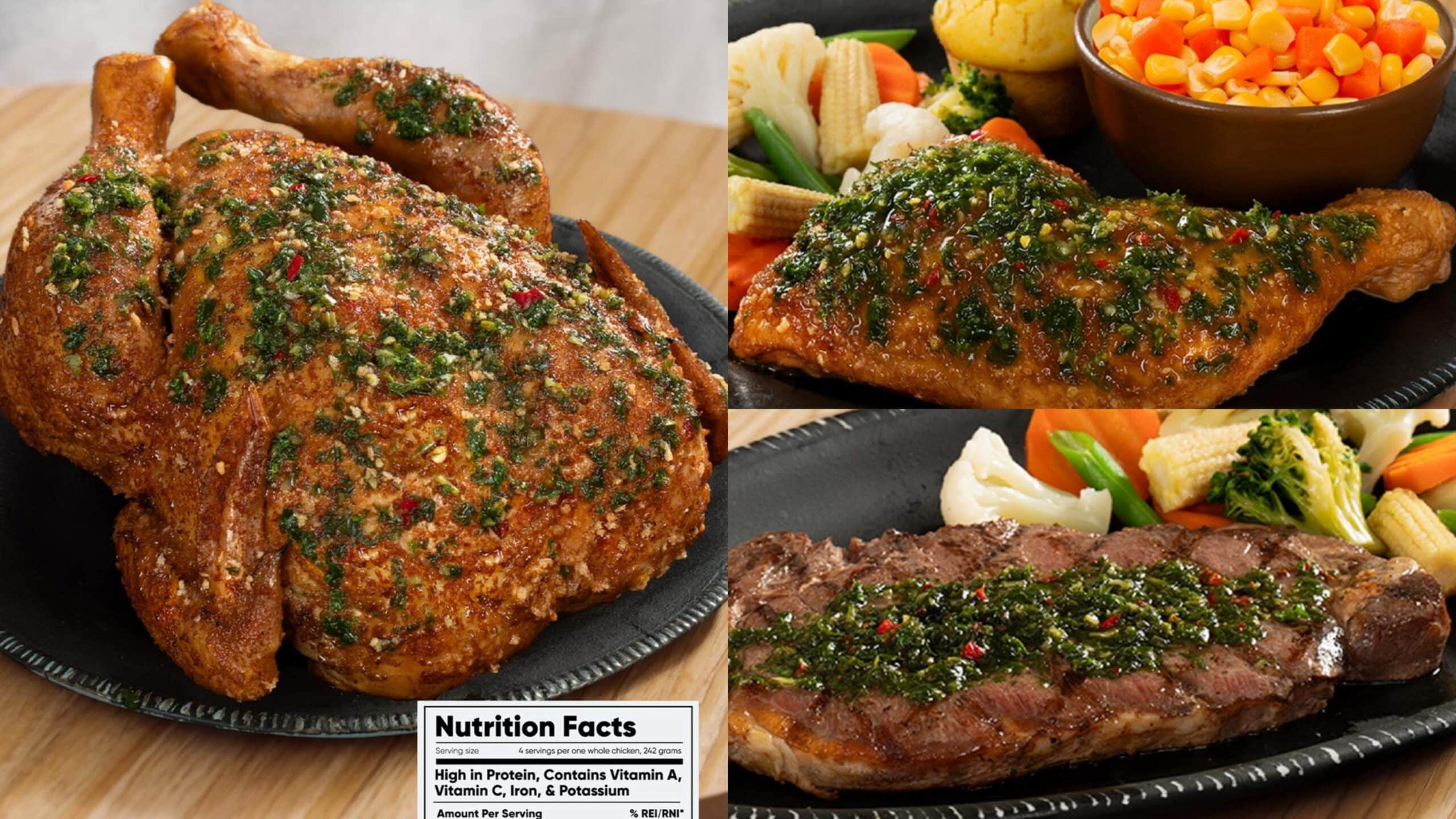 Chimichurri is back and now the tutrition takes center stage