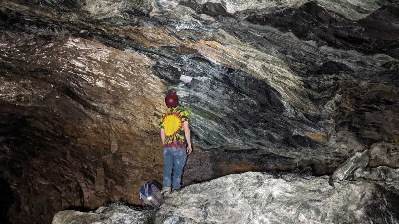What was found inside this massive soapstone mine