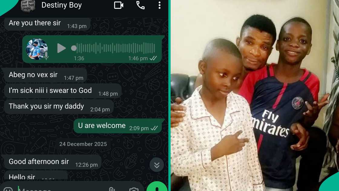 Read last conversations Detiny Boy had with four people