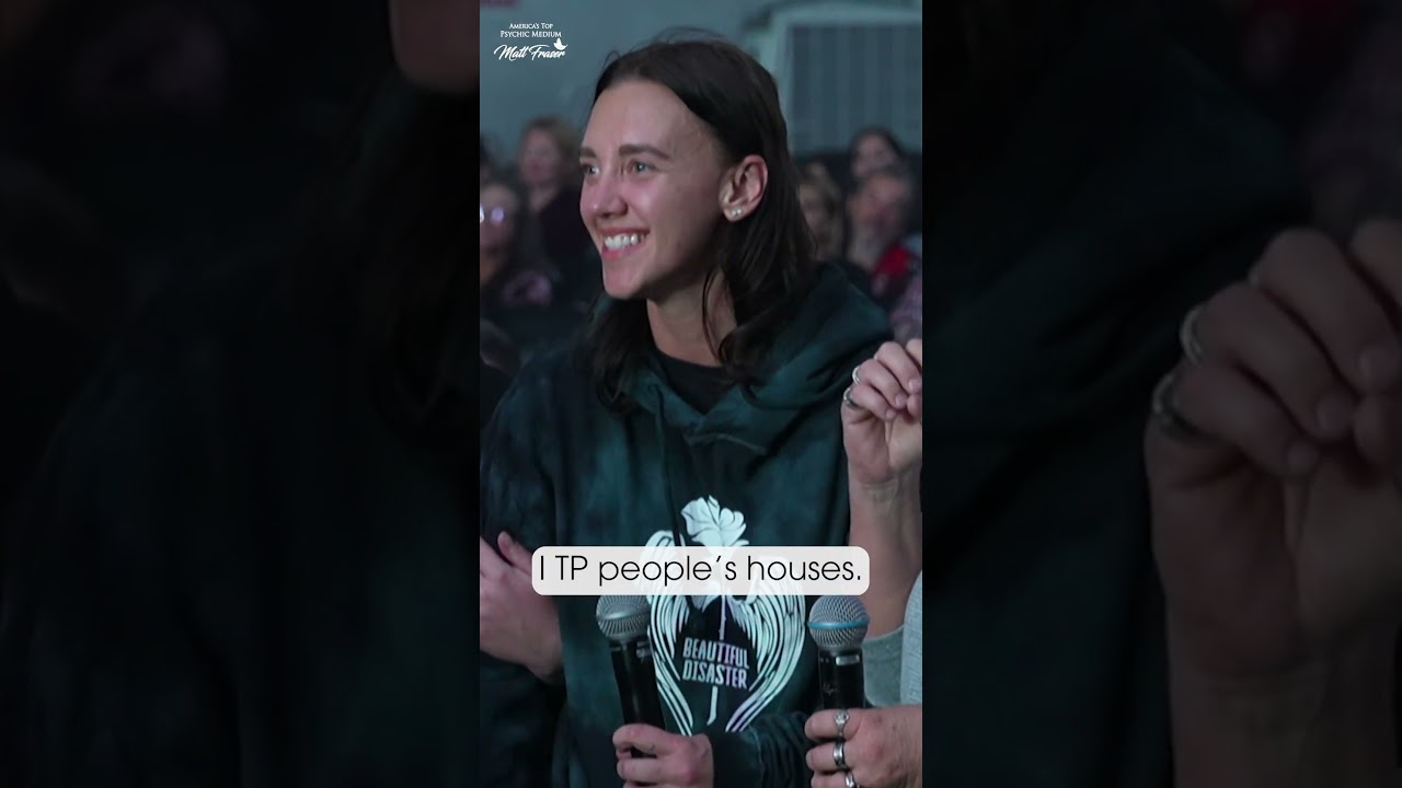 A psychic explores the belief that the dead observe the living