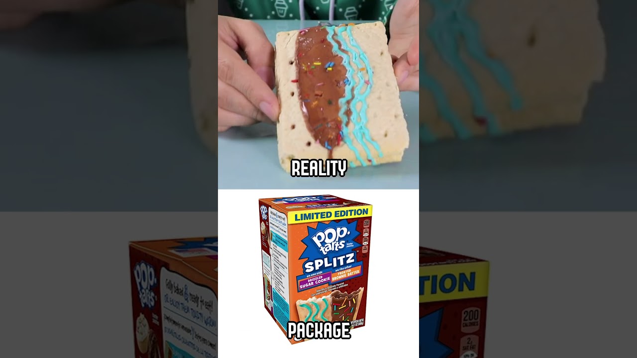 Package image versus reality of popular food products