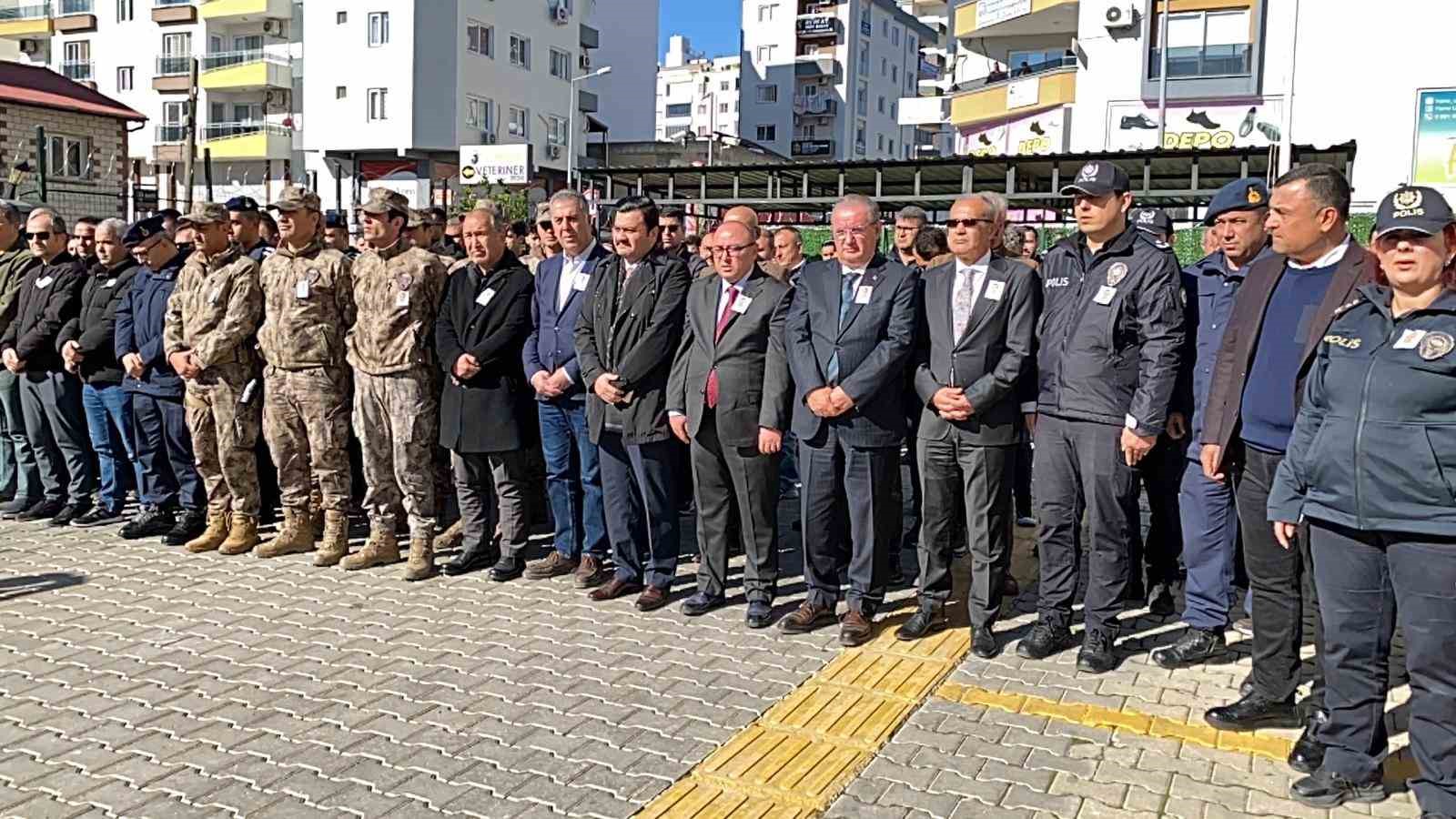 Vefat eden polis memuru törenle son yolculuğuna uğurlandı