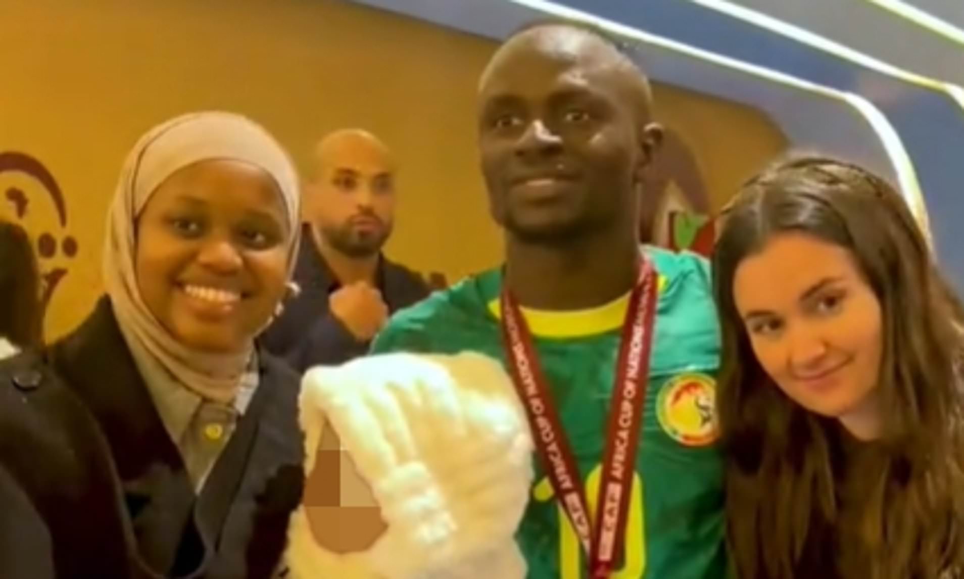 Sadio Mane, 33, celebrates Senegal's AFCON win with his 20-year-old ...