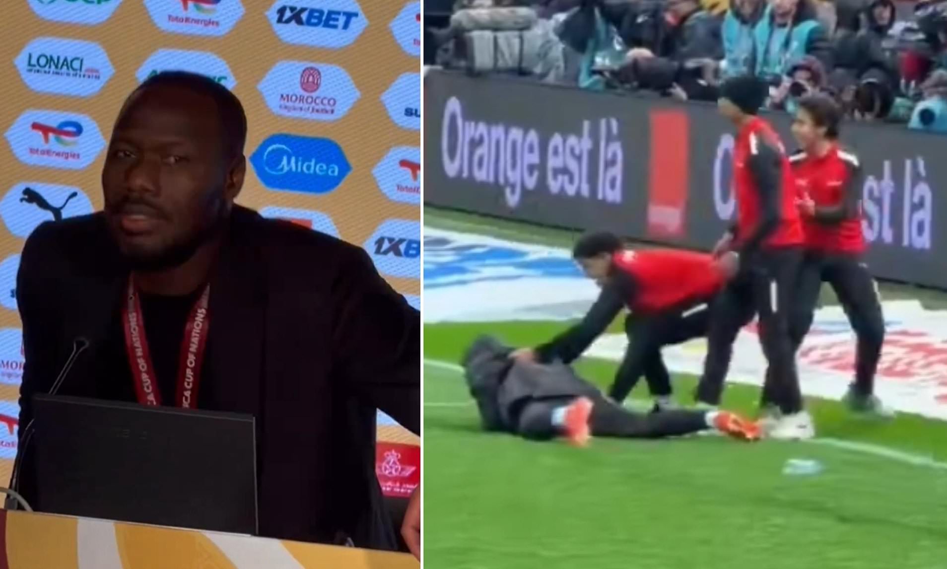 AFCON final chaos escalates: Senegal boss walks out on interviews after ...