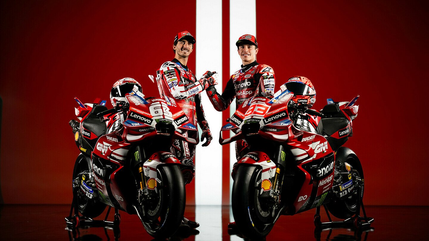 Ducati im Jubiläums-Look: Ist das neue MotoGP-Bike von Marquez und ...